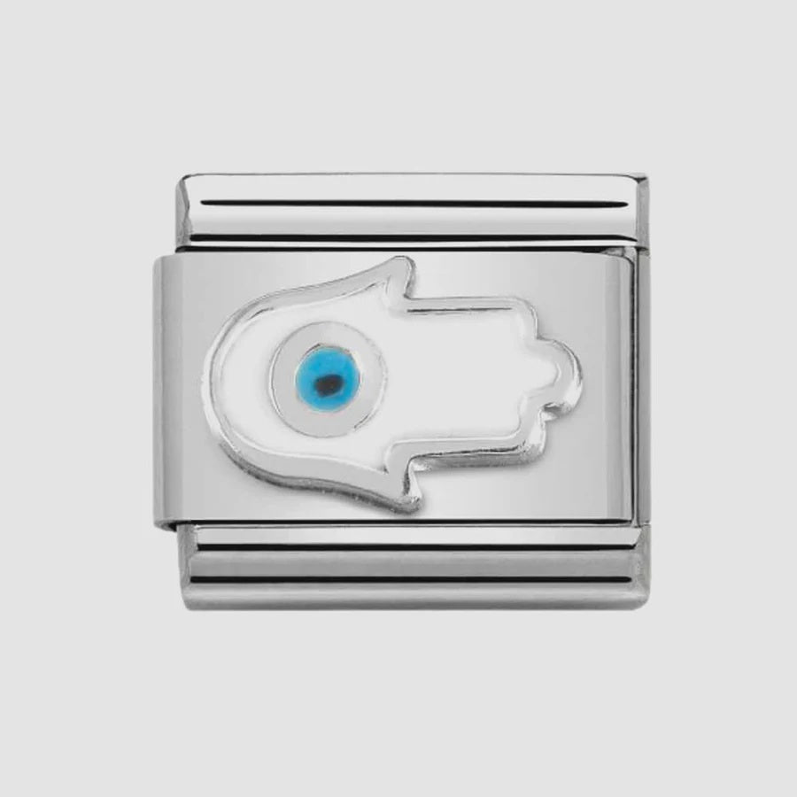 Composable Classic SYMBOLS in stainless steel, enamel and arg, 925 (26 ...